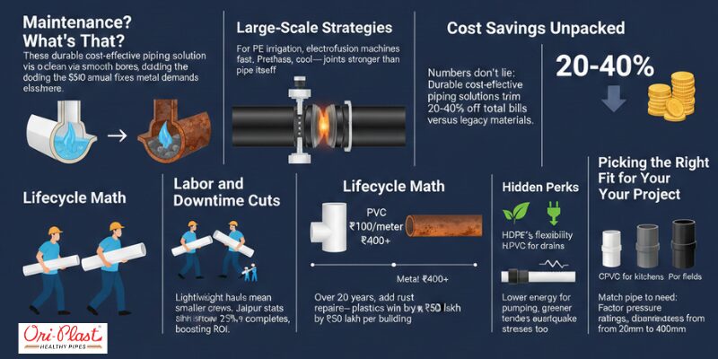 Durable Cost-Effective Piping Solutions for Commercial Wins